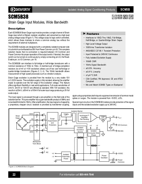 Impulse Scm5b38 User Manual