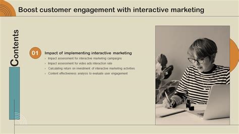 Mkt Ss Boost Customer Engagement With Interactive Marketing Table Of Contents Ppt Example