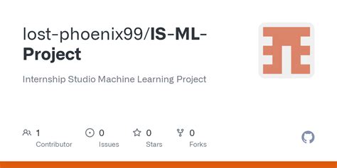 Github Lost Phoenix Is Ml Project Internship Studio Machine Learning Project