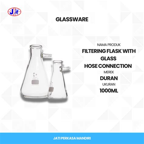 Duran Filtering Flask With Glass Hose Connection CV Jati Perkasa Mandiri