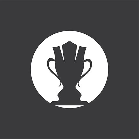 Premium Vector Simple Trophy Logo Design Vector Template
