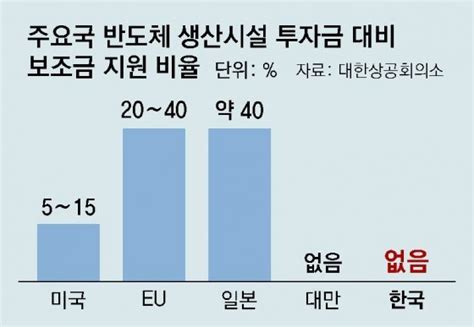 “반도체 설비투자 30 보조금땐 원가 10 절감 효과” 비즈n
