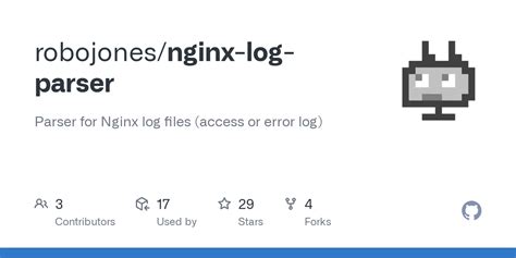 Github Robojonesnginx Log Parser Parser For Nginx Log Files Access