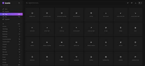 Iconic Icons For React Native Web