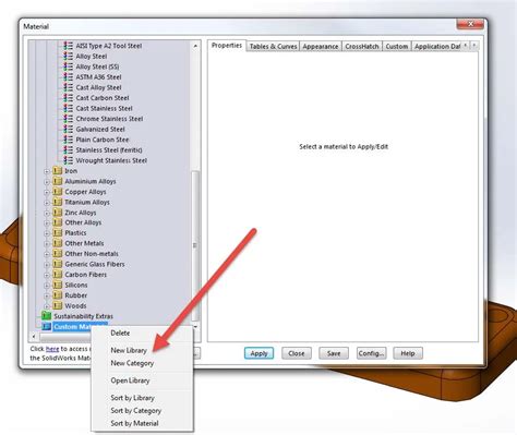 Create Custom Materials In Solidworks Goengineer