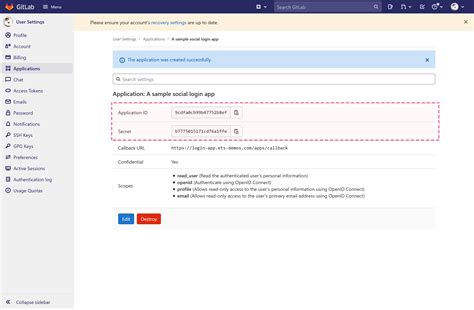 Get Gitlab Api Key Pair