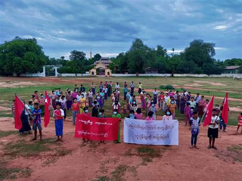 Khit Thit Media On Twitter ယင်းမာပင် မြောက်ပိုင်း ရွာပေါင်းစုံ သပိတ် စစ်ကြောင်း စစ်အာဏာရှင် ဖ