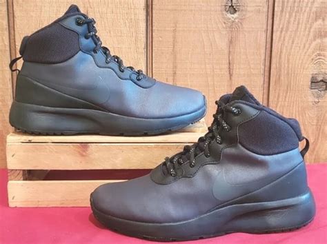 Nike Tanjun Hi Top Lace Up Winter Boots Black 861672 001 Women Sz 85 M
