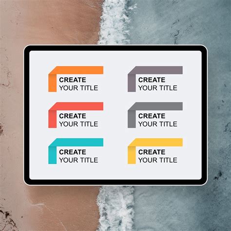 Slide Title Strip Folded PowerPoint Templates Powerpoint Templates Powerpoint Template Free