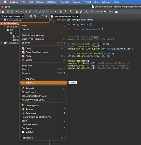 Macos How To Create A App File Of My Java Project To Run On Mac Os