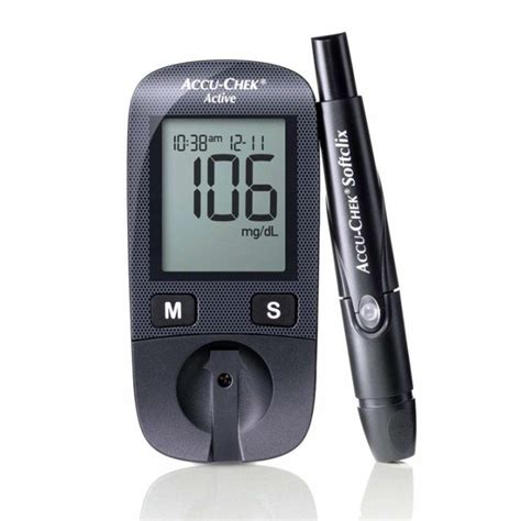 ACCU CHECK Active Blood Glucose Monitor BMA Bazar