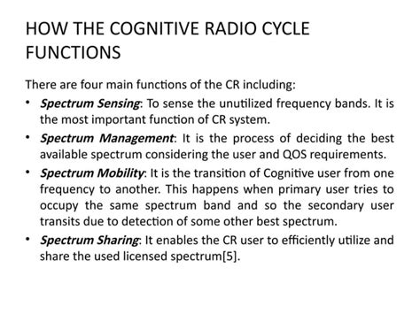 Cognitive Radio Network Introductionpptx