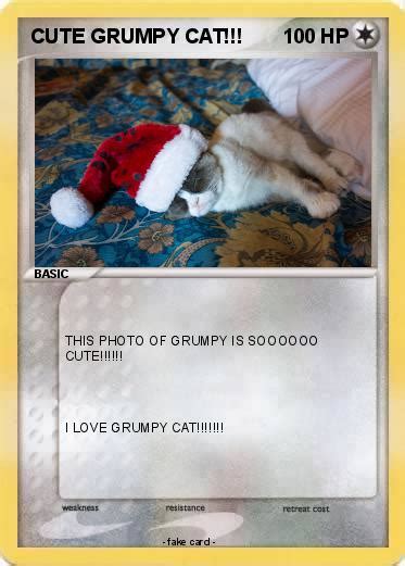 Pokémon Cute Grumpy Cat 3 3 My Pokemon Card