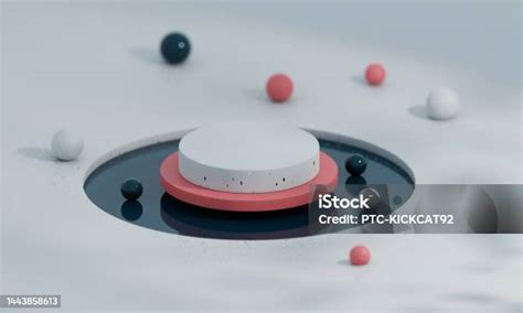 3d Lowpoly 연단 받침대 연단 받침대 배경 화장품 쇼케이스 디스플레이 쇼케이스 배너 0명에 대한 스톡 사진 및 기타 이미지 Istock