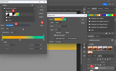 Turning A Gradient Layer Into A Layer Style Adobe Product Community