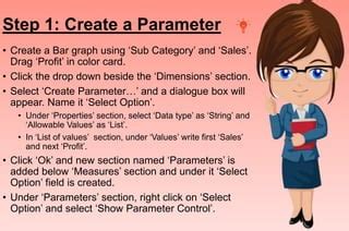 Parameters In Tableau PPTX