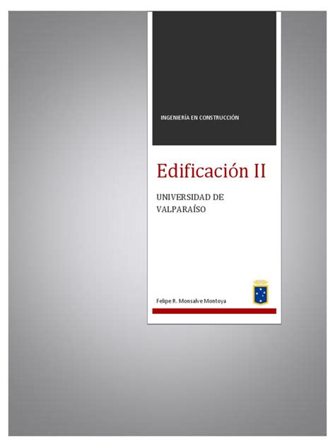 Apuntes Edificacion Ii 1 Pdf Pdf Techo Hormigón