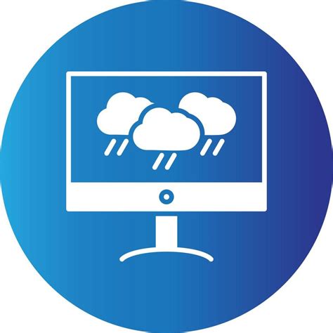 Forecast Creative Icon 15993366 Vector Art At Vecteezy