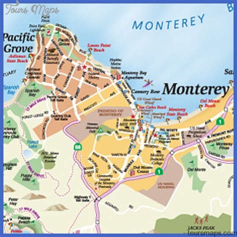 Monterey California Map