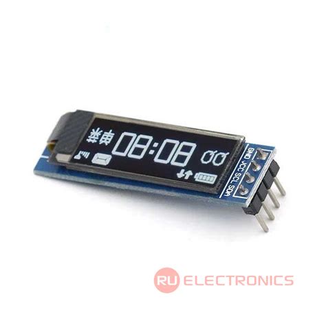 0 91 дюймовый модуль Oled дисплей Ruichi Dsm Oled 0 91 4p Y
