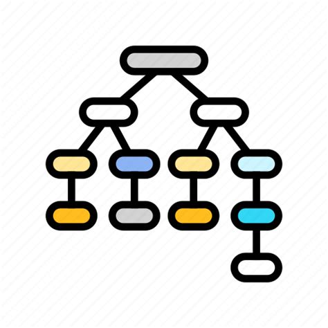 syntax tree nlp language processing tokenization icon download