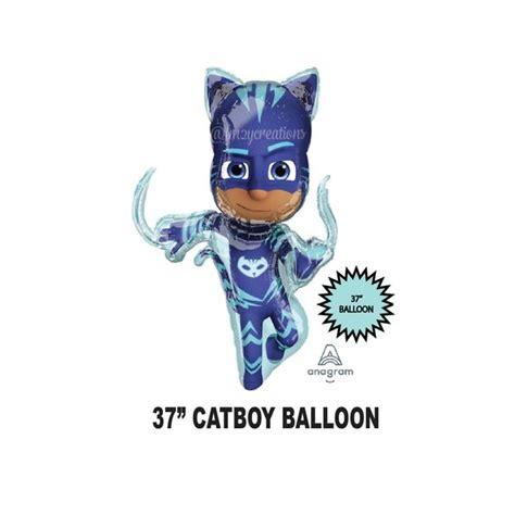 Catboy Pj Mask Birthday Balloon Catboy Birthday Party Catboy