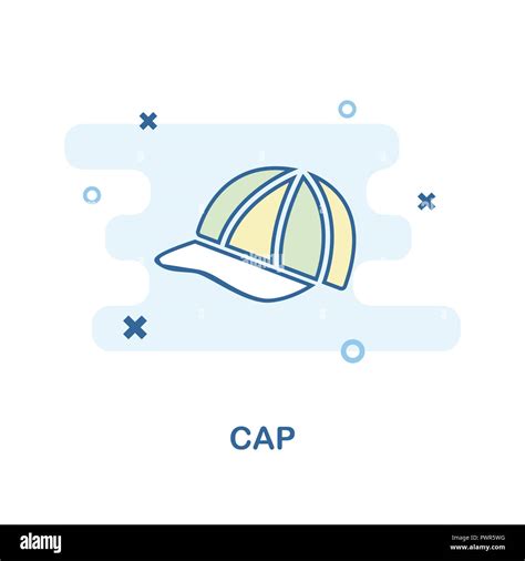 Cap Icon Monochrome Style Design From Clothes Collection Ux And Ui Pixel Perfect Cap Icon