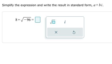 Simplify The Expression And Write The Result StudyX
