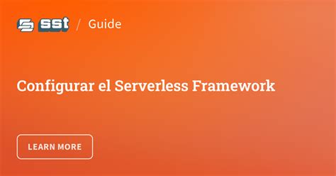 Configurar El Serverless Framework