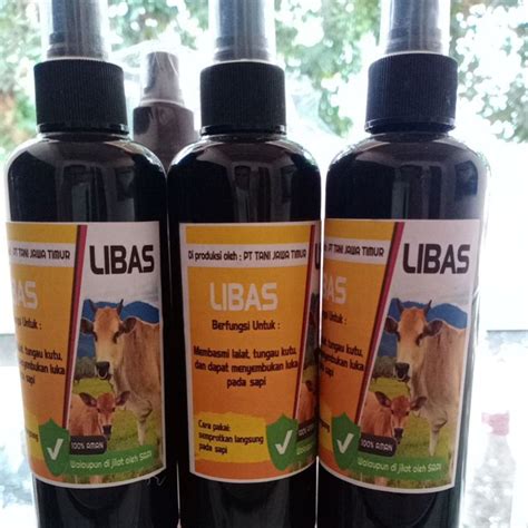Jual Libas 200 Ml Dan 60 Ml Obat Lalat Sapi Paling Ampuh Dan Menyembuhkan Luka Sapi Kutu Sapi