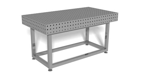 Сварочный монтажный стол 1500х800 3D-модель - KeyProd
