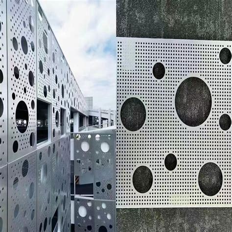 China Art Hollow Exterior Perforated Metal Wall Cladding Supplier