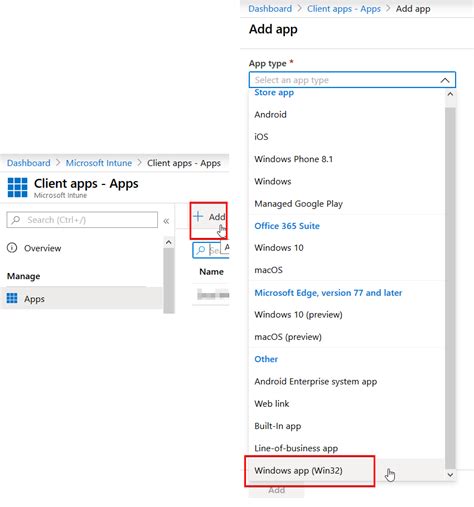 Using Intune To Deploy The Azure Information Protection Aip Unified Labeling Client Win32 Msi