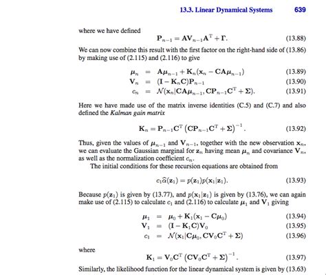 Machine Learning Confusion Related To Linear Dynamic Systems Cross