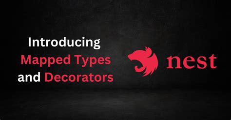 Mapping Types And Decorators In Typescript
