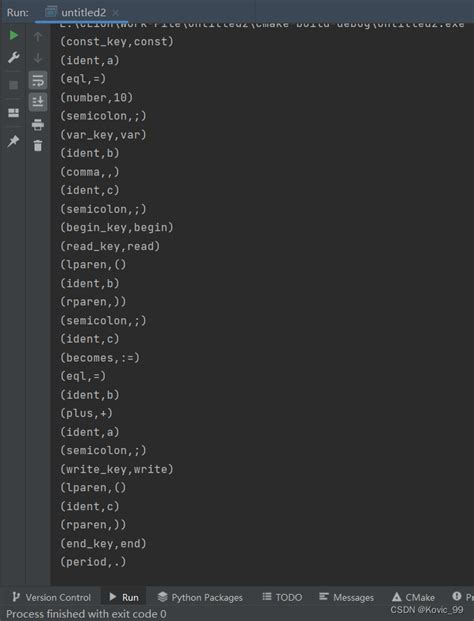 编译原理实验——词法分析编译原理实验读程序 Csdn博客