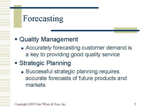 Chapter 12 Forecasting Operations Management 6 Th Edition