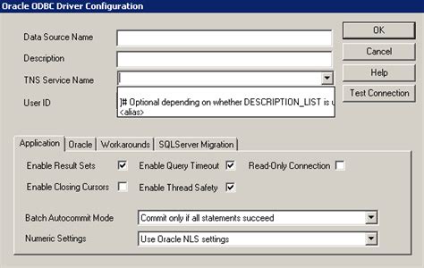 How To Solve This Weird Tns Odbc Issue Oracle Forums