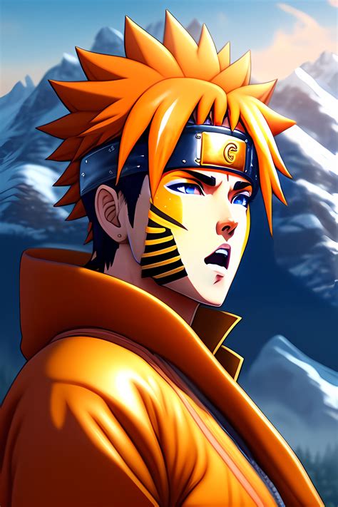 Unveiling The Majestic Portrait Of Naruto Wallpaper Singing On A