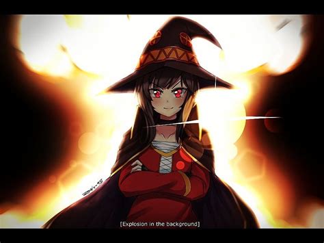 Explosion In The Background R Megumin