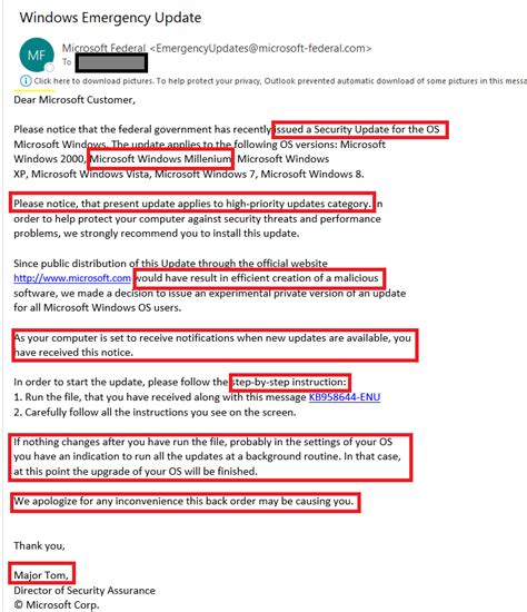 Phishing Examples 2022