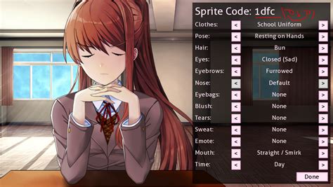 A Funny Thing I Found With The Sprites · Issue 4472 · Monika After Storymonikamoddev · Github