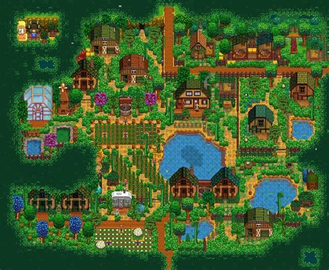 My Stardew Valley Forest Farm Yay P Fazenda Na Floresta Stardew