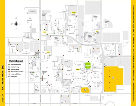 Printable Sdsu Campus Map
