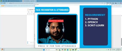 Python Opencv Scikitlearn Machinelearning Computervision Facerecognition Smartattendance