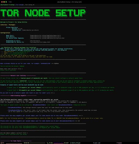 GitHub Privex Tor Setup A Tool Written In Bash To Make Setting Up A Tor Relay Or Exit User