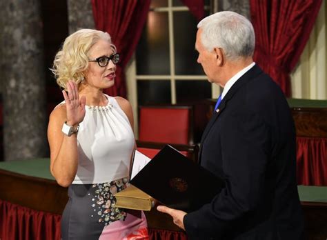 Sens Kyrsten Sinema And Martha Mcsally In Washington Dc
