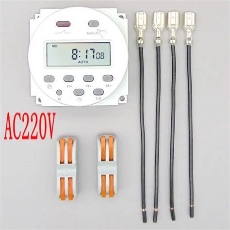 Таймер 220 В 110 В 24 в 12 В CN101A цифровой LCD Таймер питания ...