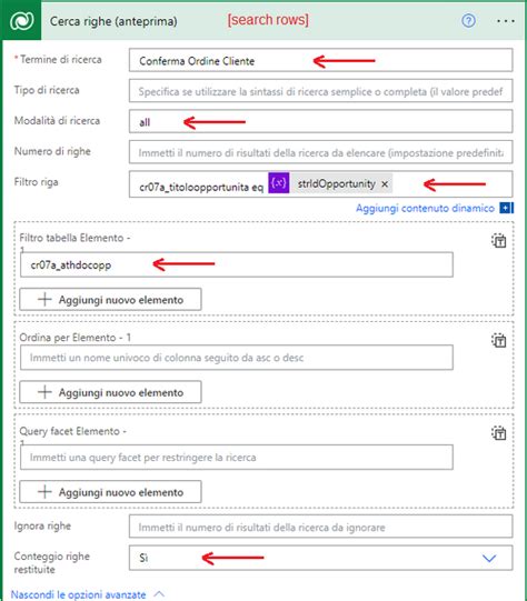 solved use of search rows flow in dataverse power platform community