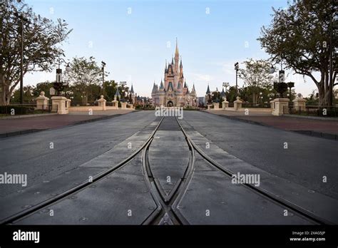 Cinderella Castle Stock Photo Alamy